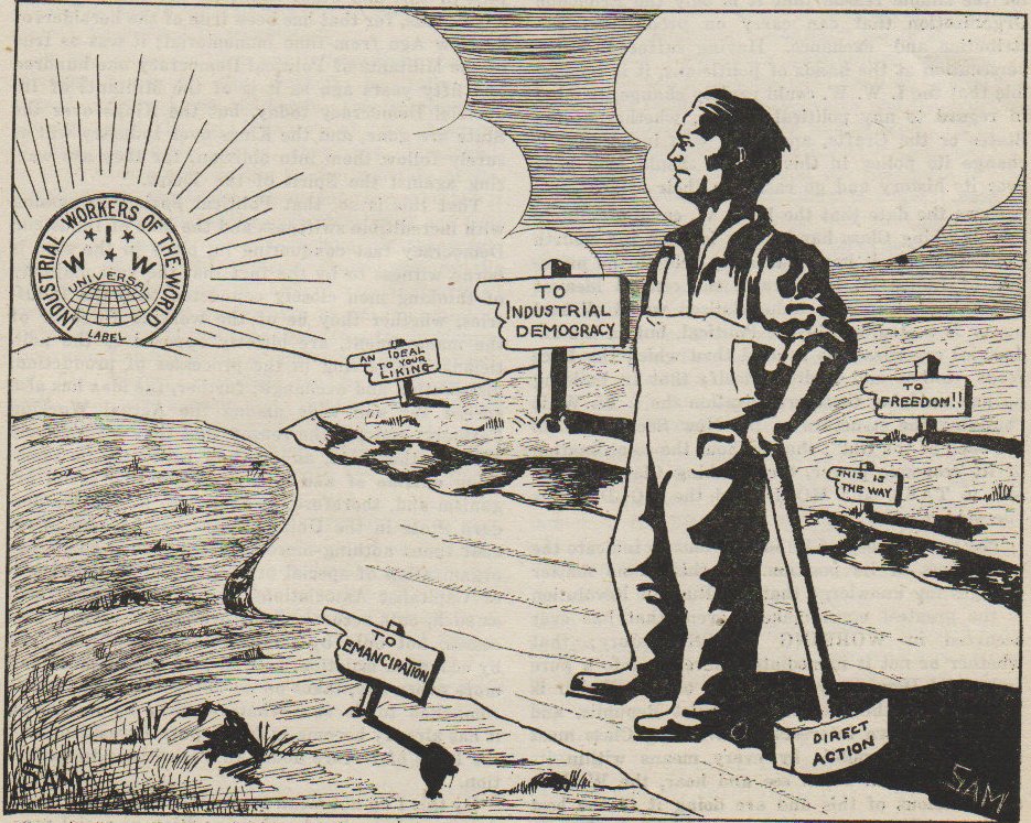 Art and cartoons from The One Big Union Monthly | libcom.org